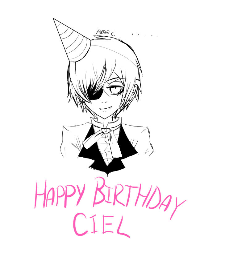 Happy Birthday Ciel by KittyeraKatArt on DeviantArt