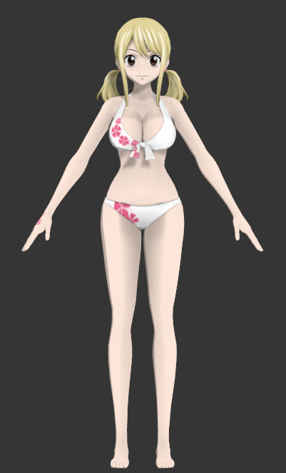 Fairy Tail - Lucy Heartfilia (Swimsuit) by kurokozeref on DeviantArt