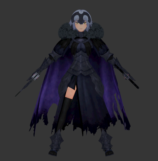 Fate Samurai Remnant - Jeanne d'Arc (Alter) by kurokozeref on DeviantArt