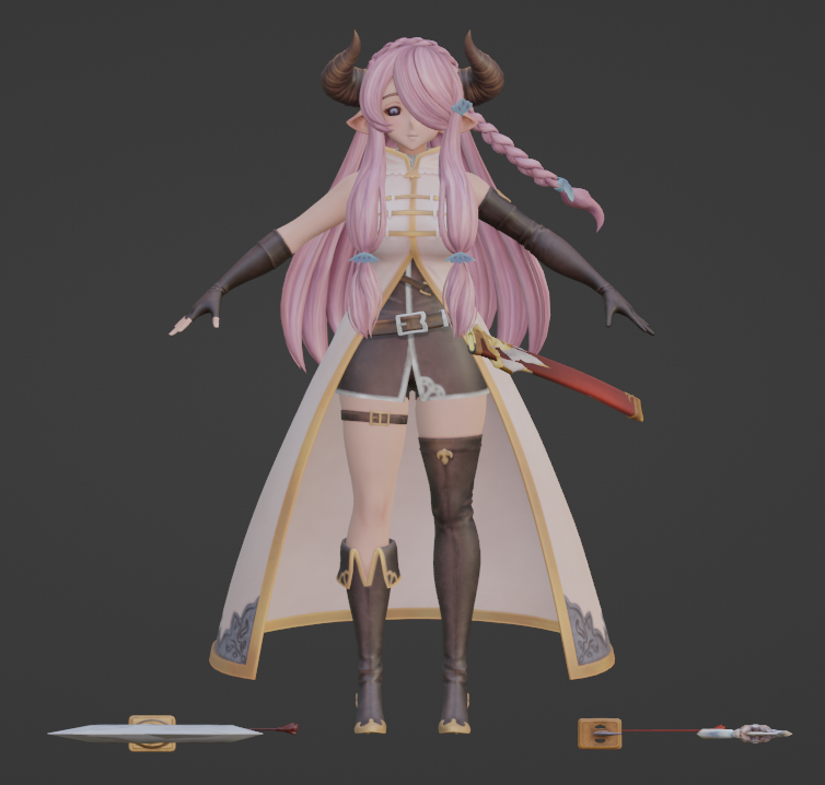 GBF Relink - Narmaya by kurokozeref on DeviantArt
