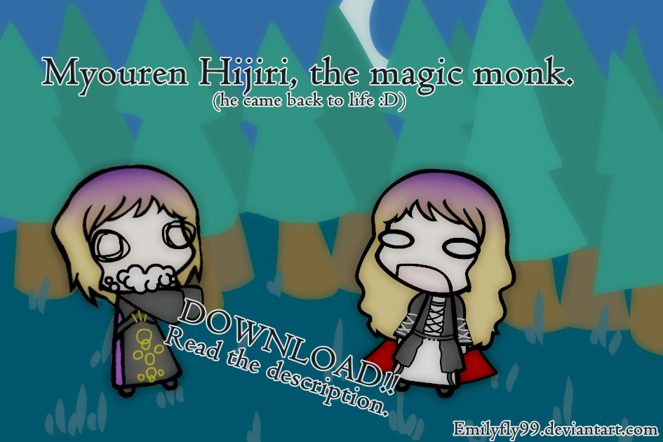 Myouren Hijiri Walfas Download. by Emiharu-art on DeviantArt