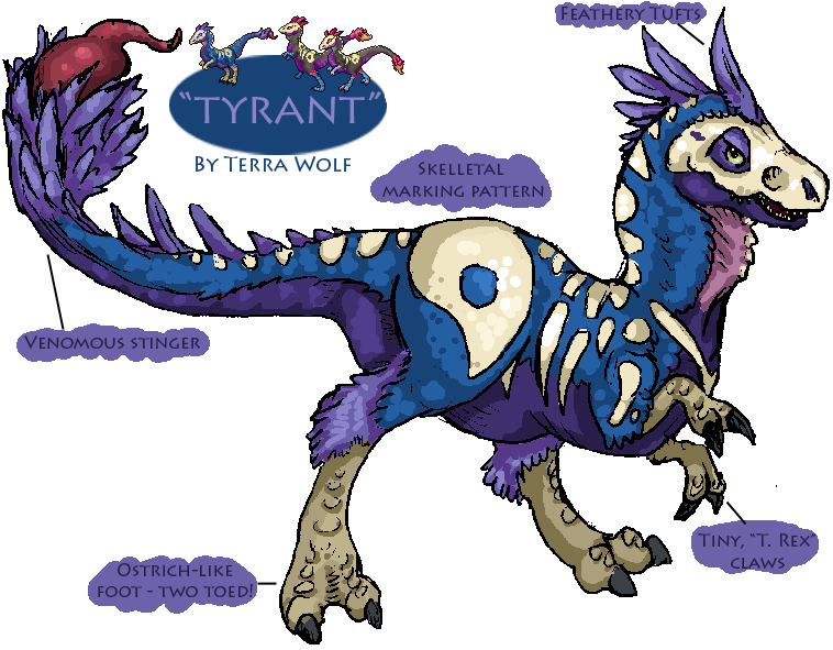 Furcadia Avatar: The Tyant by Terra-Wolf on DeviantArt