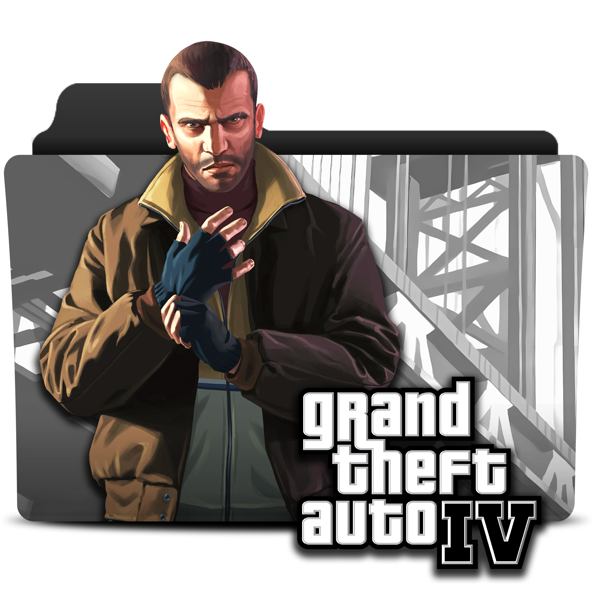 Grand Theft Auto IV - Niko Folder Icon by PixelReal on DeviantArt