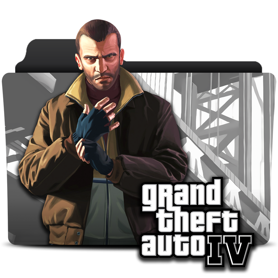 Grand Theft Auto IV - Niko Folder Icon by PixelReal on DeviantArt