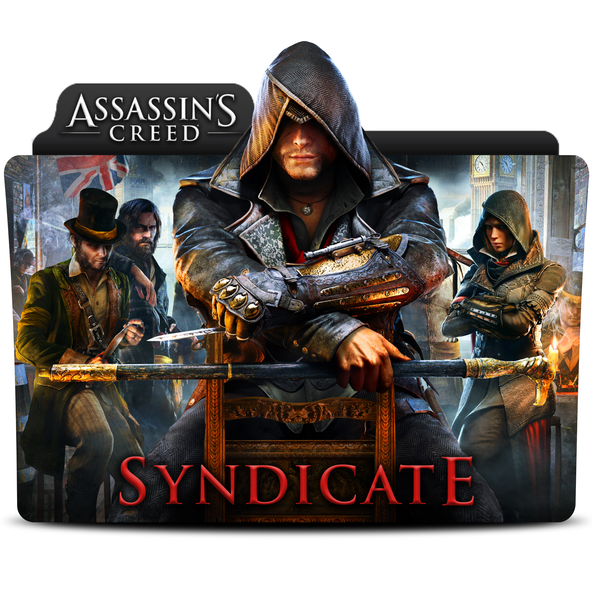 Assassin's Creed Syndicate - Folder Icon by PixelReal on DeviantArt