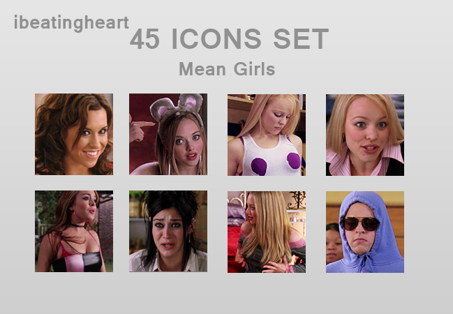 Icons Mean girls. by iBeatingHeart on DeviantArt