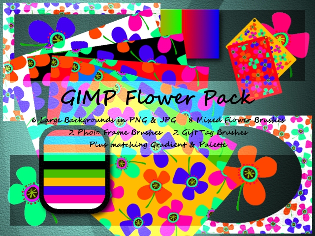 GIMP Flower Pack by Jedania on DeviantArt
