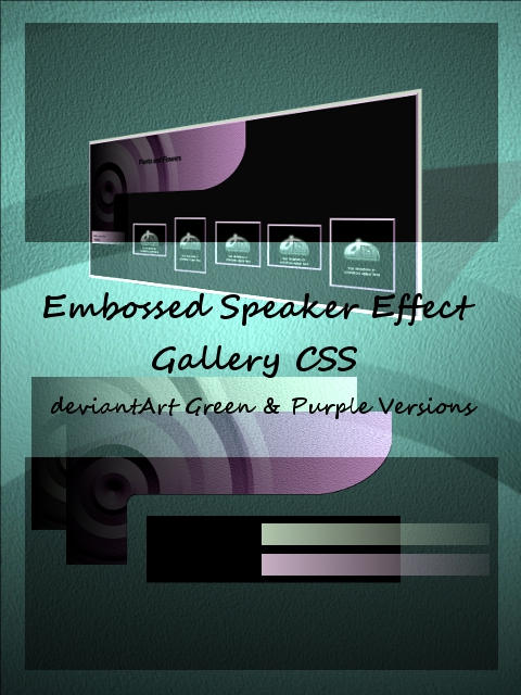 Speaker Effect Gallery CSS by Jedania on DeviantArt