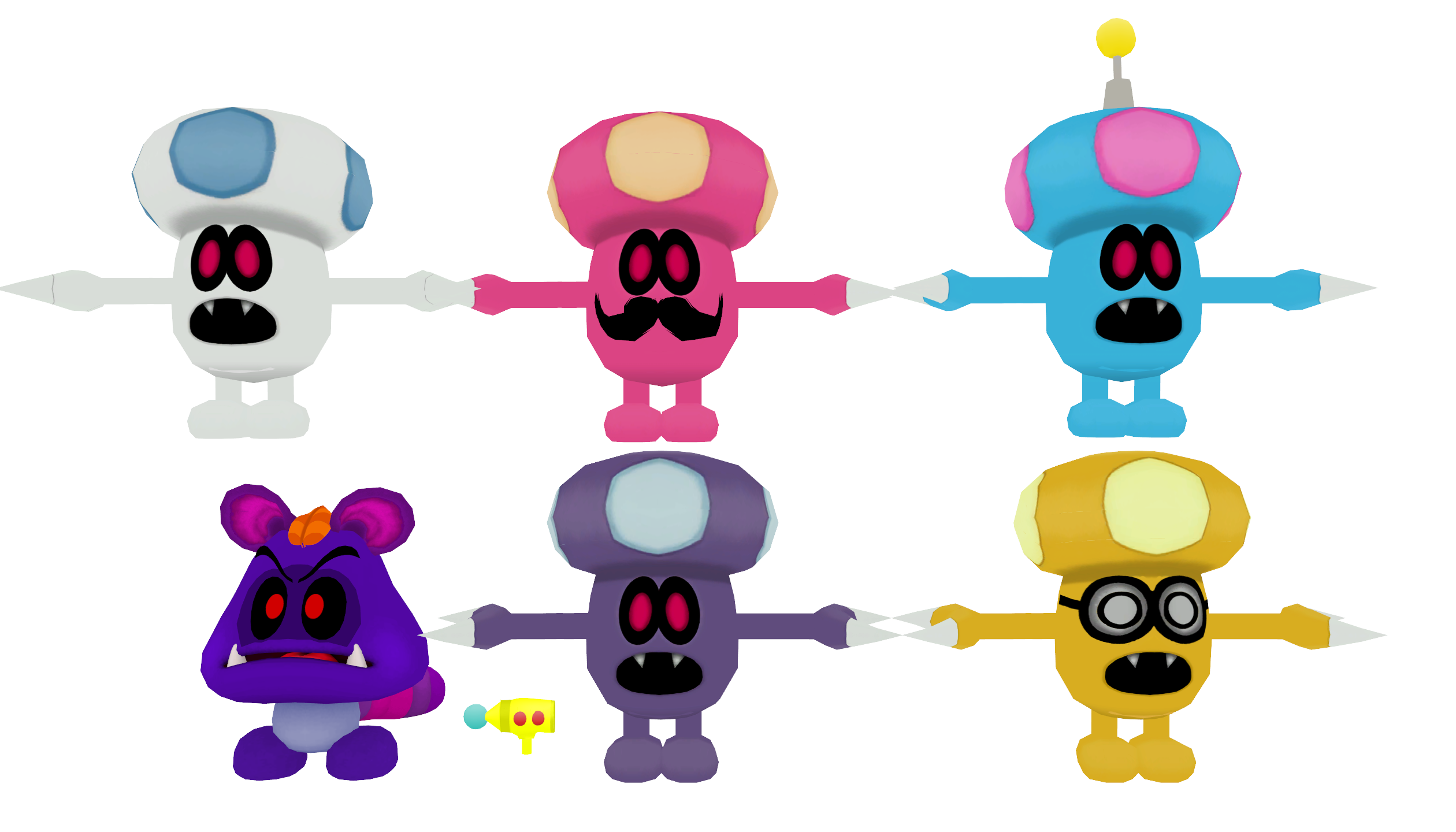 MMD Shroob Pack MODEL DL by BannedLuluco on DeviantArt