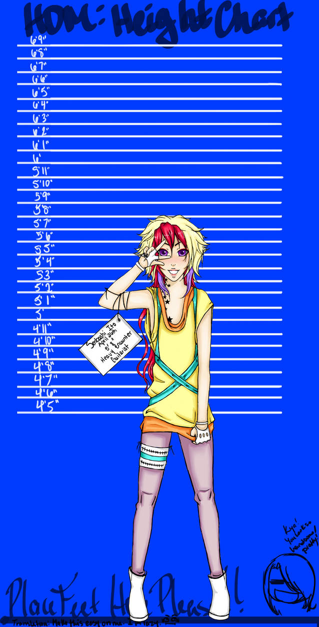 Sen height chart meme by punkaspazer on DeviantArt