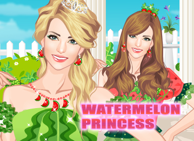 Watermelon Princess Dress Up by sweetygame on DeviantArt