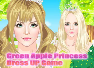 Green Apple Princess Dress Up by sweetygame on DeviantArt