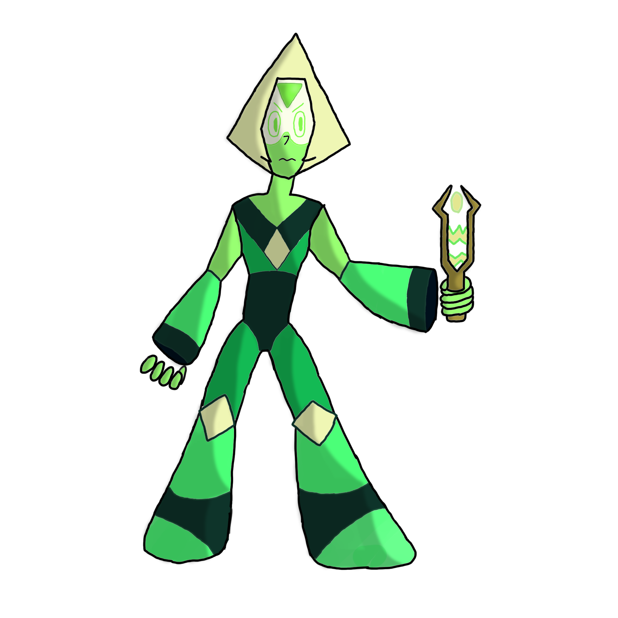 Peridot from Steven Universe by epicbluj on DeviantArt