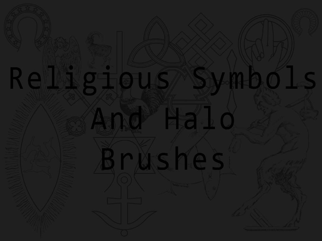 Religious Symbols and Halo Brushes by gh0stbam on DeviantArt
