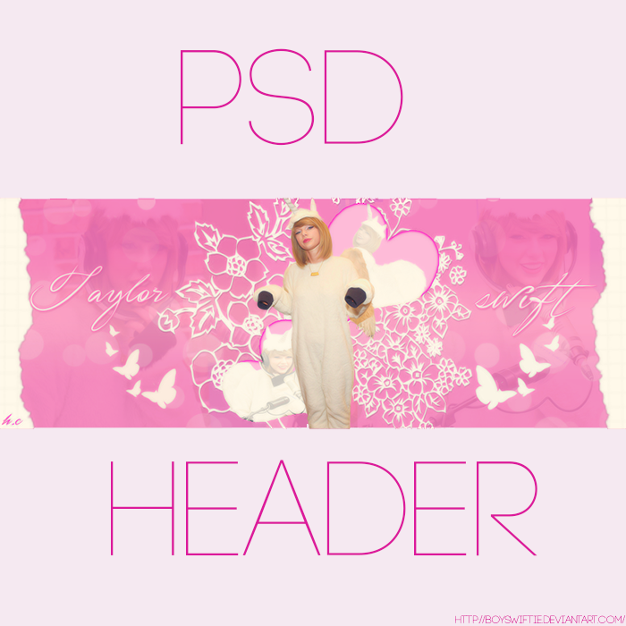 Taylor Swift Cover PSD HEADER by BoySwiftie on DeviantArt