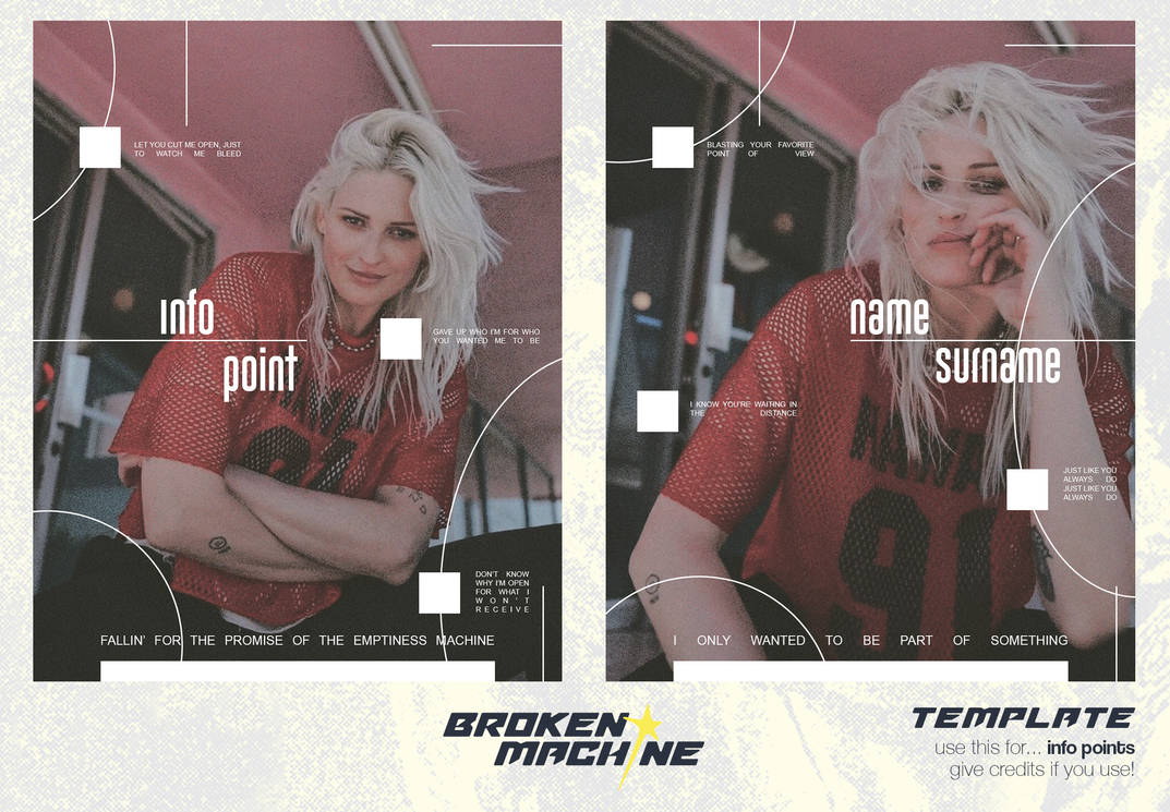 infopoint template by brokenmachine by imabrokenmachine on DeviantArt