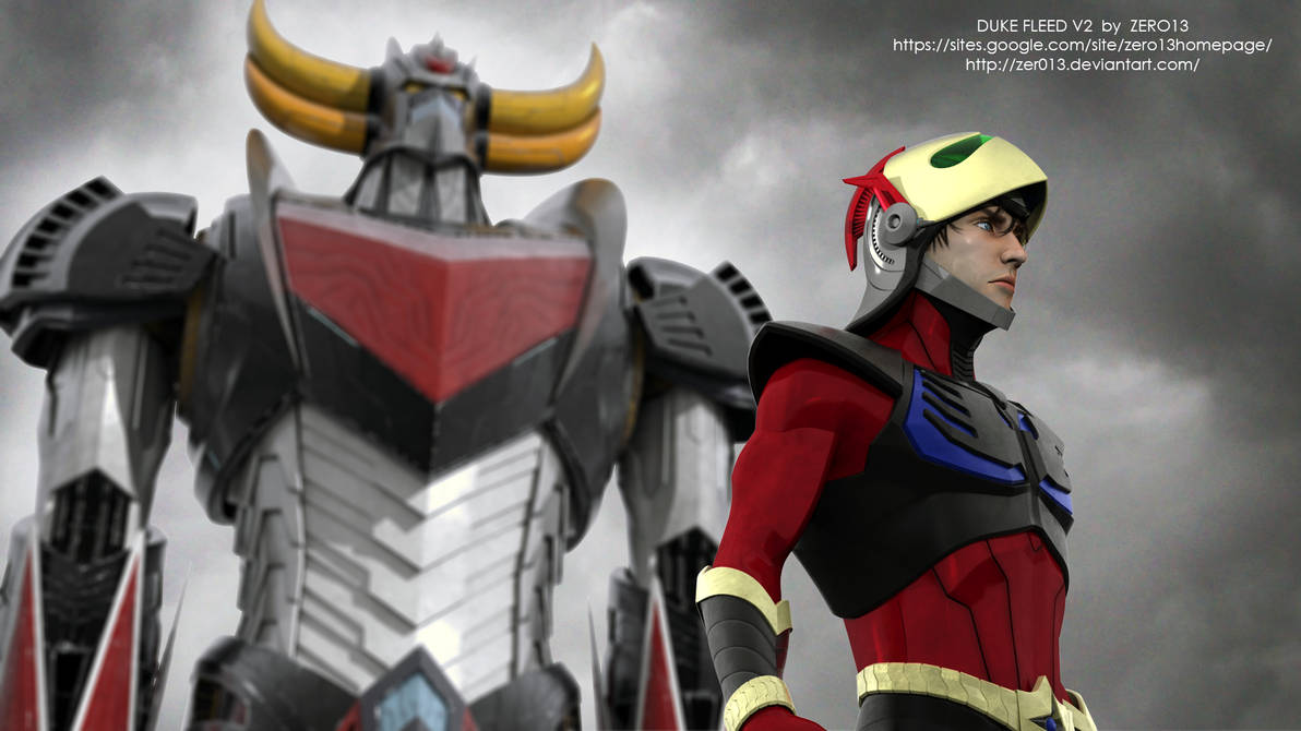 Duke Fleed V2 - Actarus V2 by Zer013 on DeviantArt