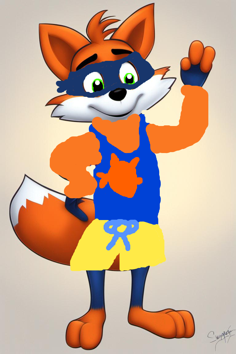 swiper the fox (fixed AI) by rosalespinedasamara on DeviantArt