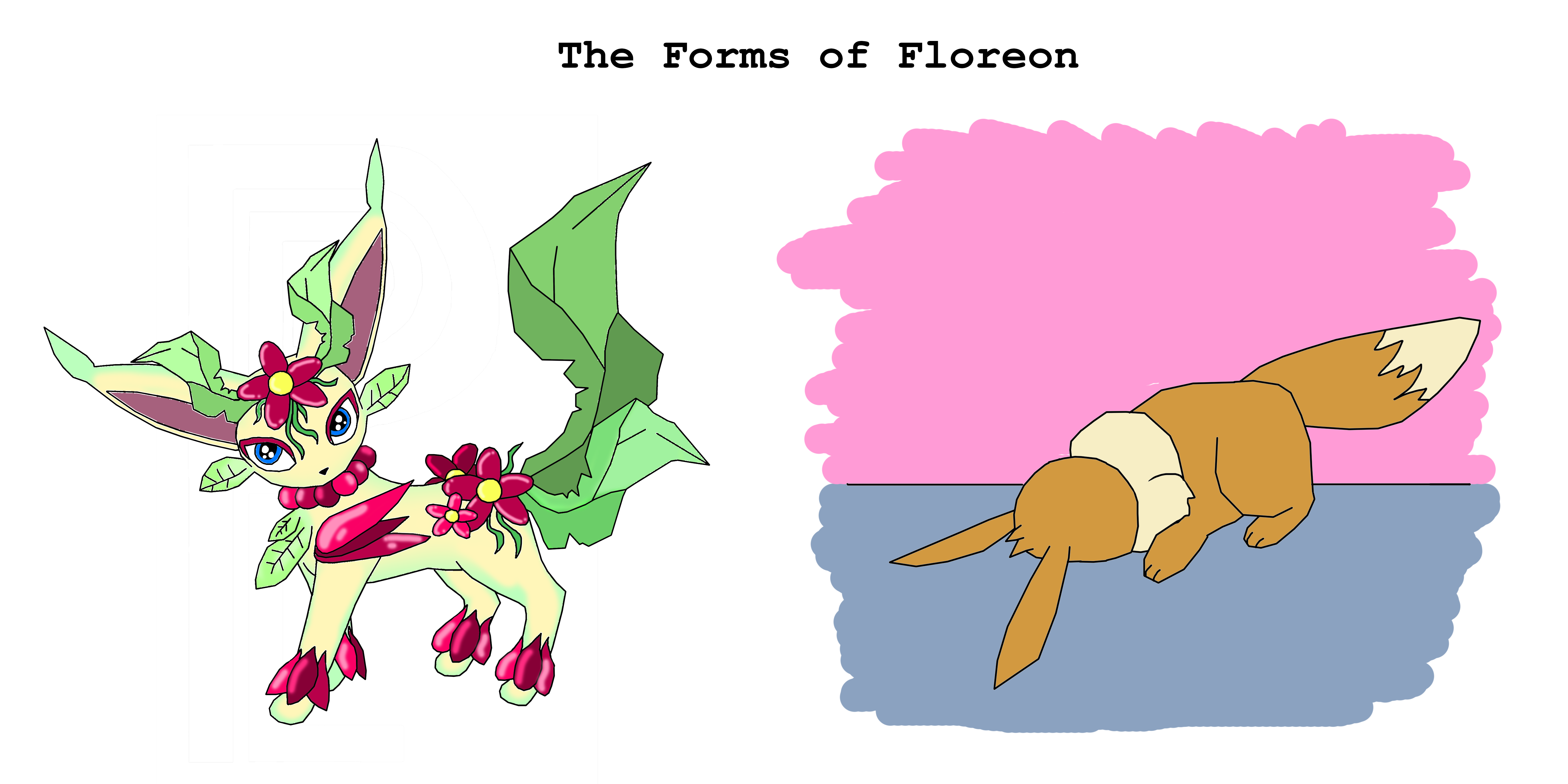 Forms of Floreon by PannieCake on DeviantArt
