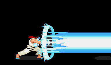 Ryu Shinkuu Hadouken Gif by MathewWite on DeviantArt
