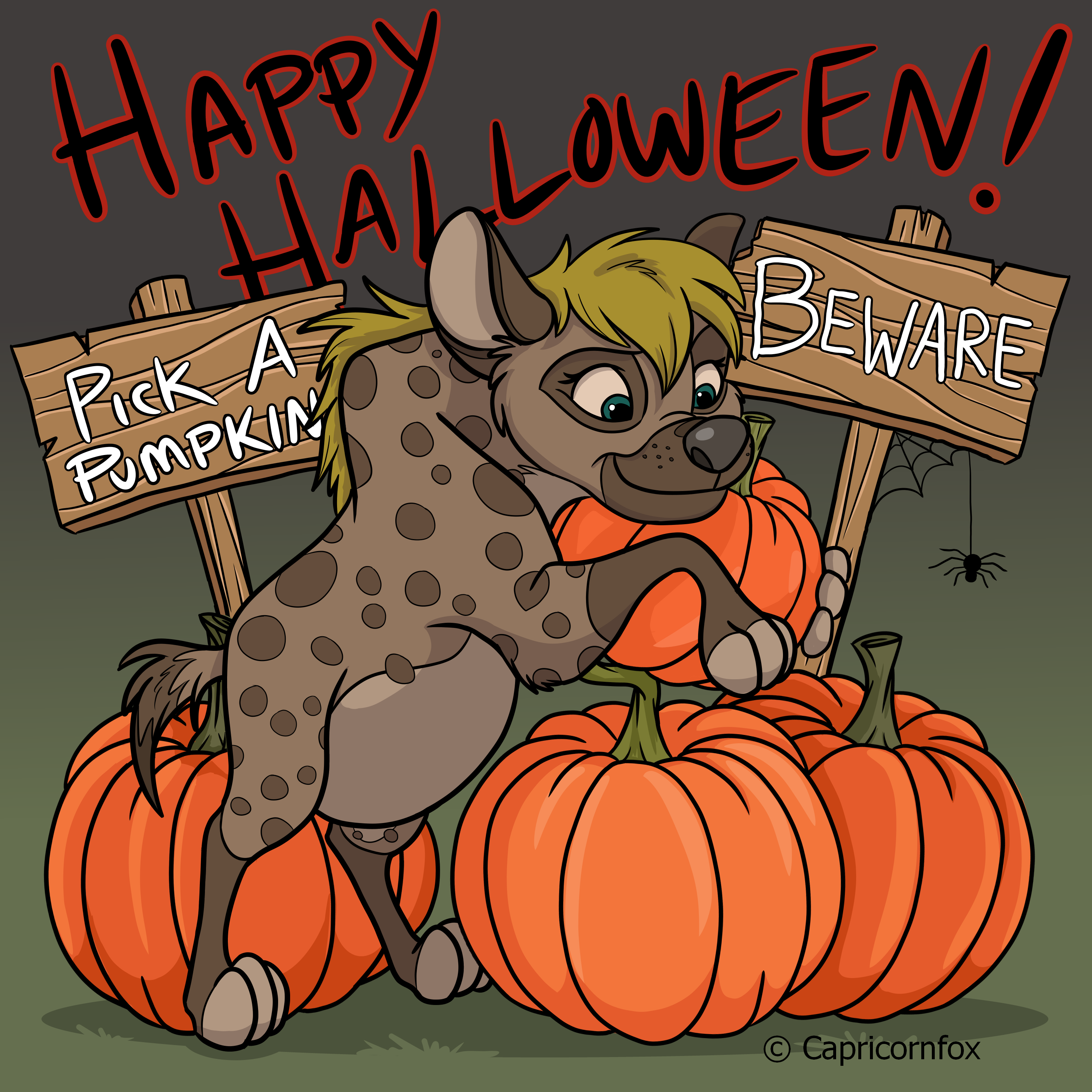 Commission: Halloween 2022 by Capricornfox on DeviantArt