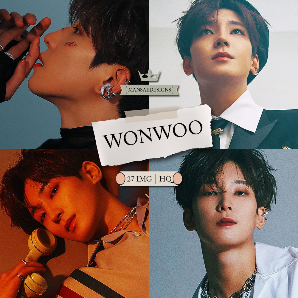 PHOTOPACK 104 | Wonwoo for Waves Magazine by MansaeDesigns on DeviantArt