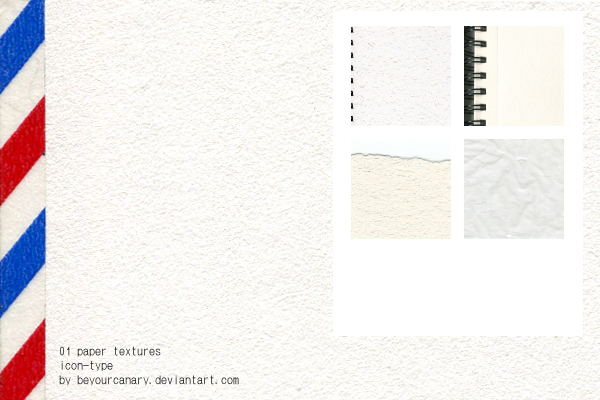 01 paper textures icon-type by beyourcanary on DeviantArt