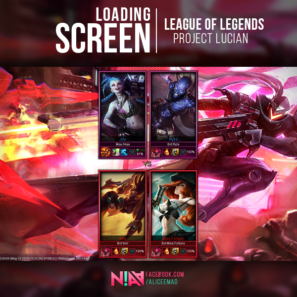 Project Lucian - Loading Screen / League of Legend by AliceeMad on ...