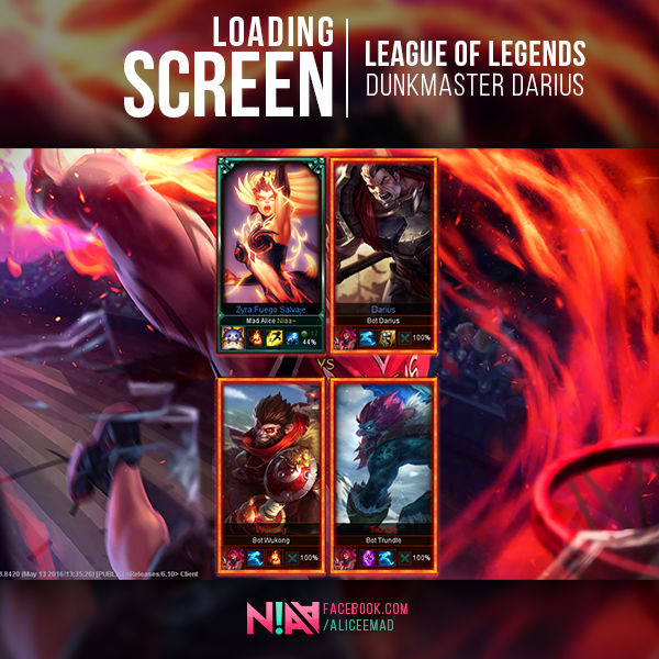 Dunkmaster Darius - Loading Screen by AliceeMad on DeviantArt