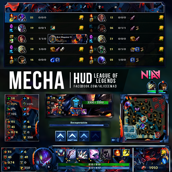 Mecha HUD - League of Legends by AliceeMad on DeviantArt