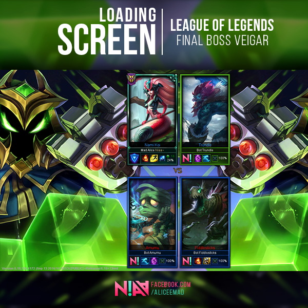 Final Boss Veigar - Loading Screen by AliceeMad on DeviantArt