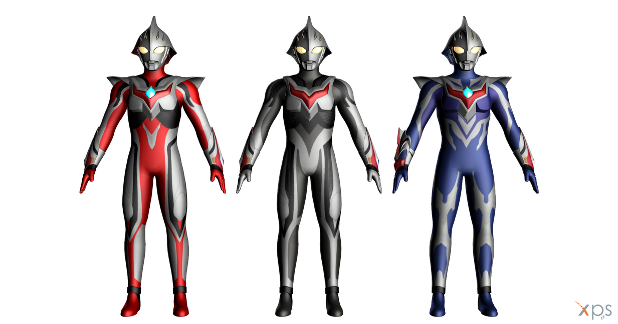 Ultraman Nexus XPS by fgjak1995 on DeviantArt
