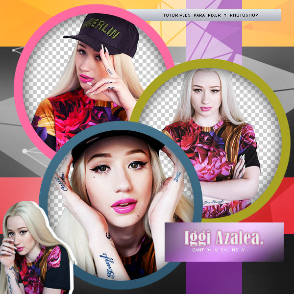 Pack png|Iggi Azalea. by VectoriansTutorials on DeviantArt