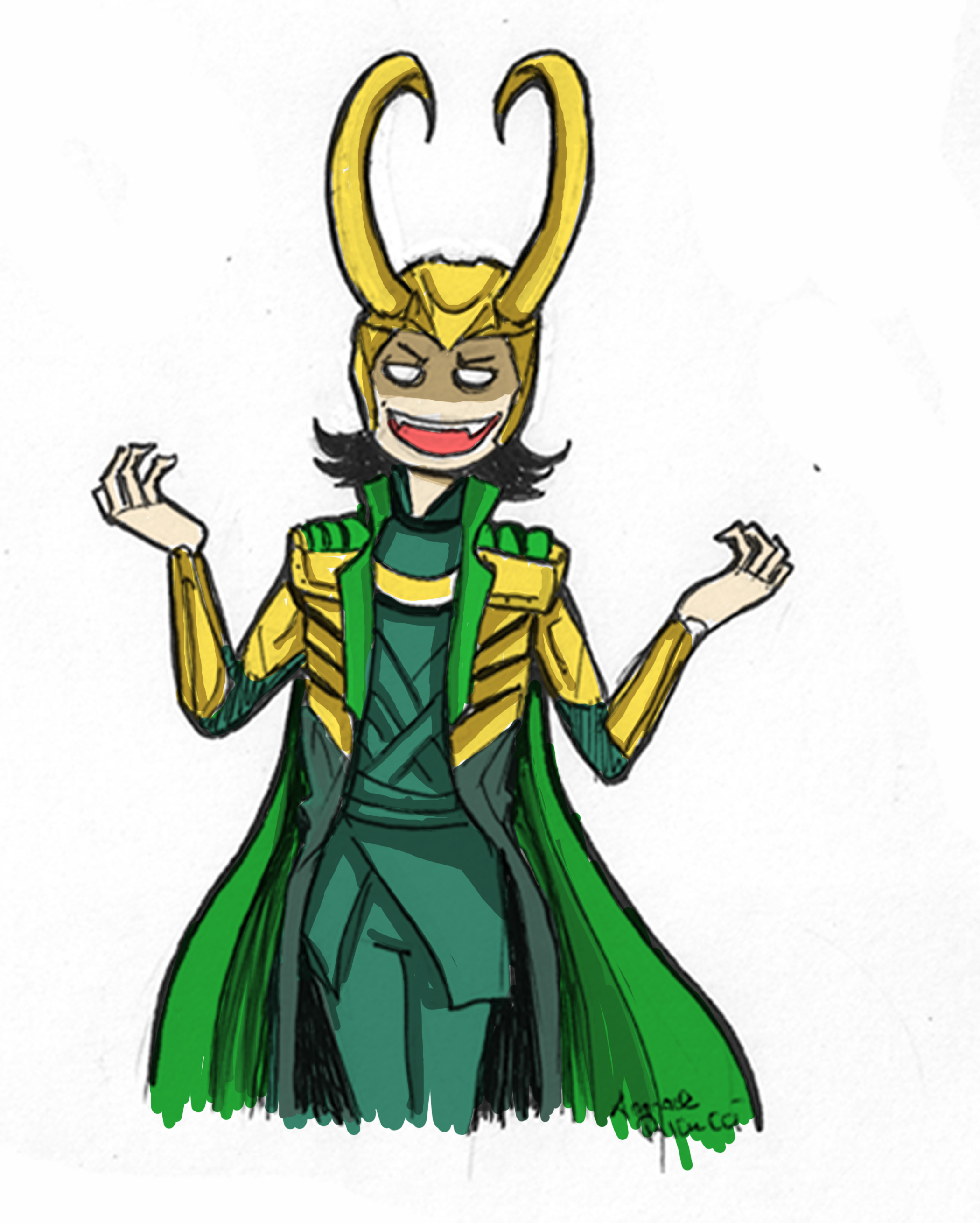 Loki Kneel an by Spizzina00 on DeviantArt