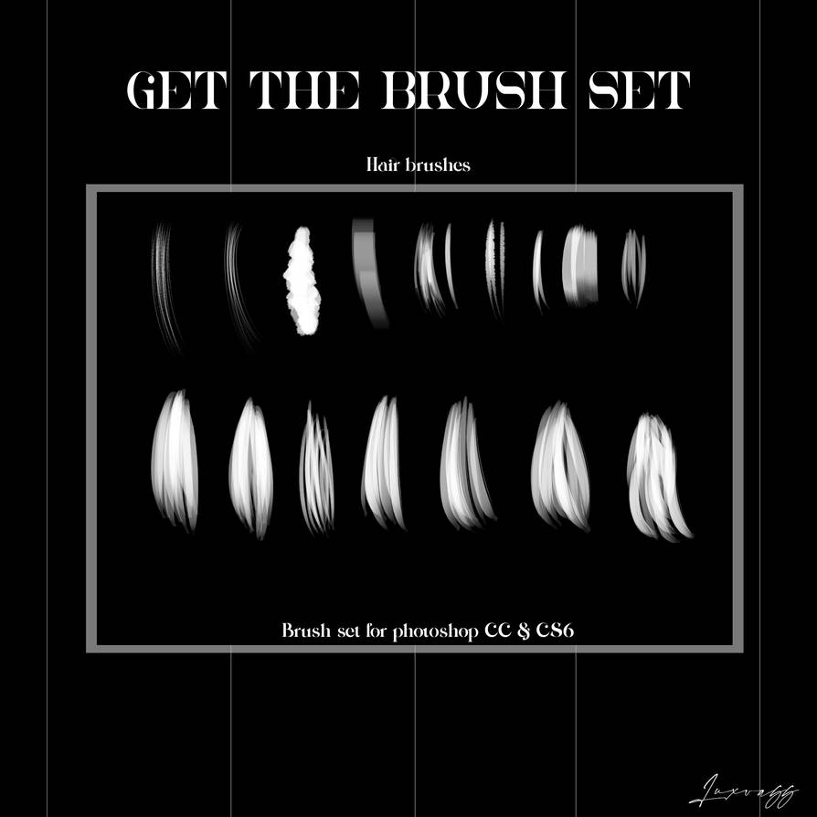 Hair Brush set PS CC and CS6 by Luxvass on DeviantArt