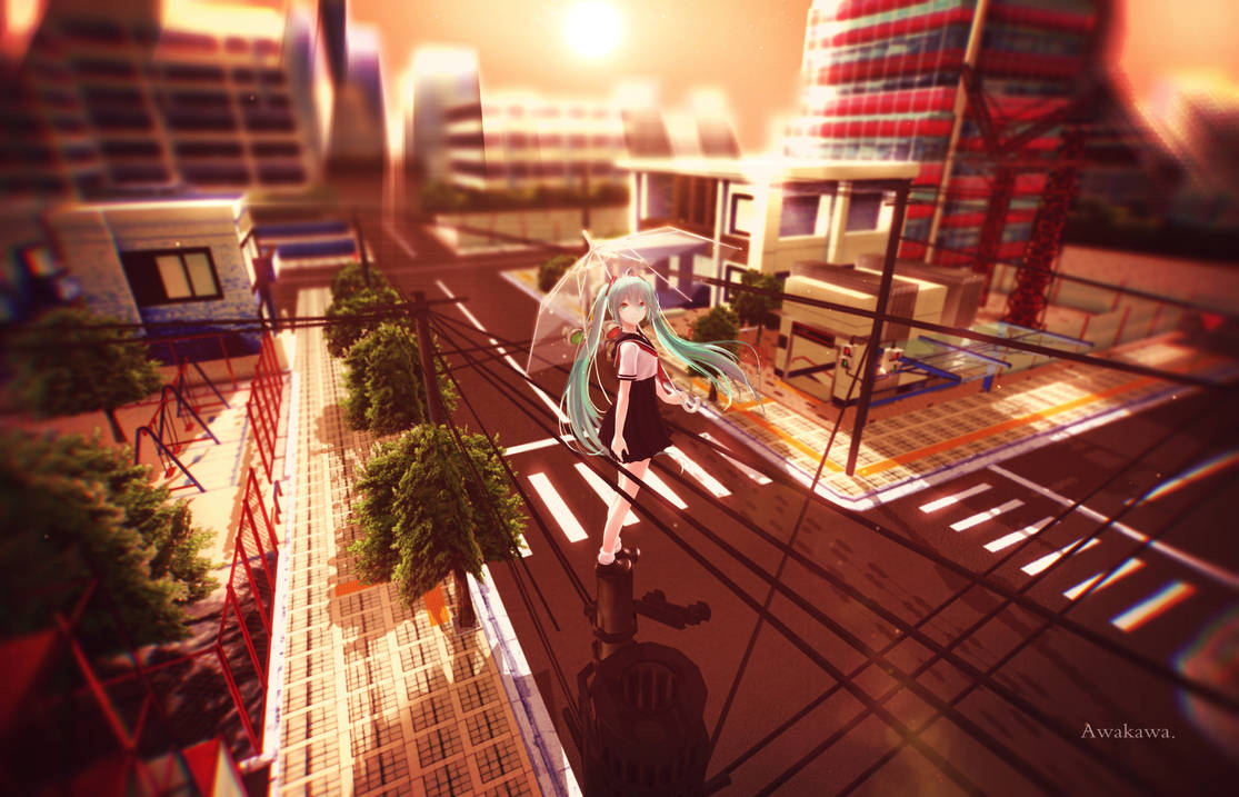 YYB School Style Hatsune Miku DL by cjpaoshen on DeviantArt