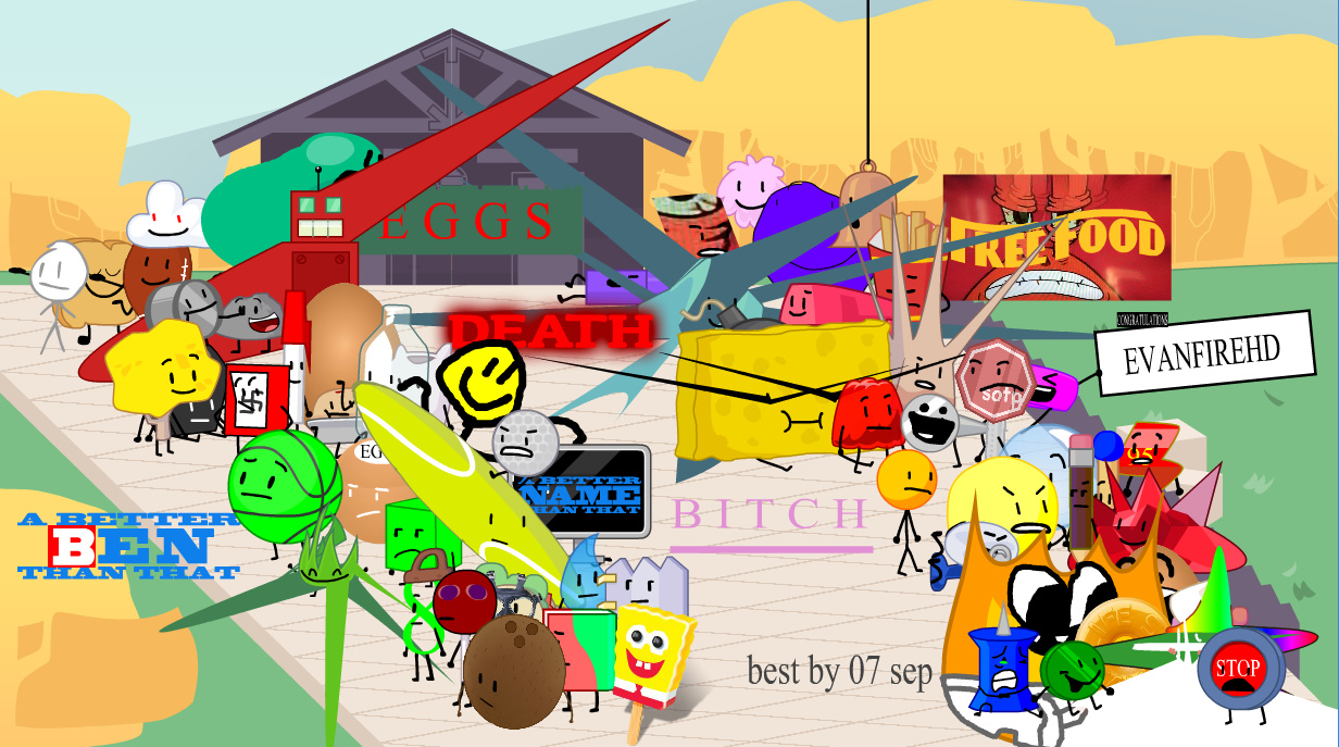 BFB but it's cursed by me (intro) by BlueBobWeirdoPants on DeviantArt