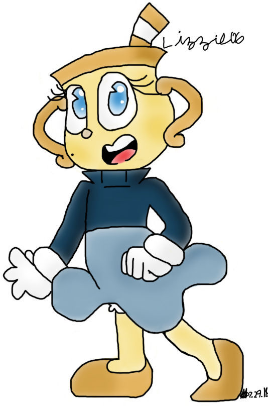 Cuphead Mrs Chalice By Lizzie06 On Deviantart