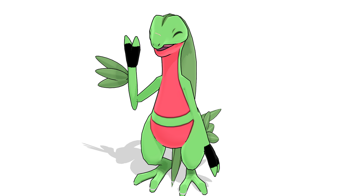Grovyle Luiz mmd dl by LuizINXBOX360 on DeviantArt