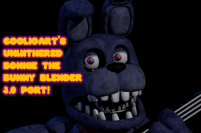 CoolioArt's Unwithered Bonnie (Blender 3.0 Port) by MarshallFury on ...
