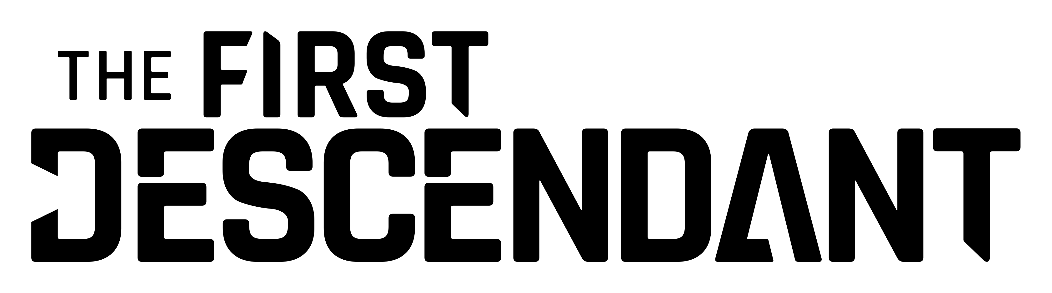 The First Descendant Logo by FHTart on DeviantArt