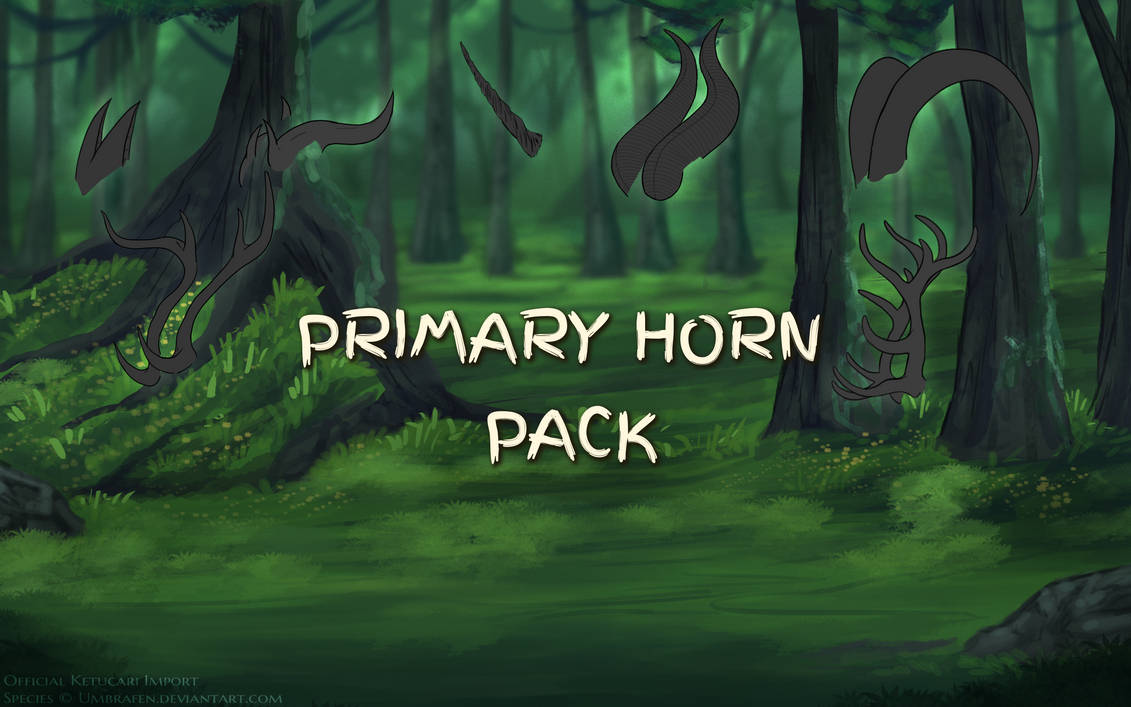 Standard Primary Horn Pack by Matriarchs-Haunt on DeviantArt