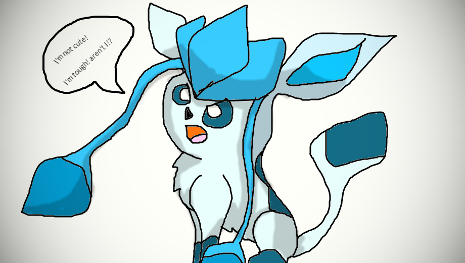 angry glaceon by shikasparx on DeviantArt