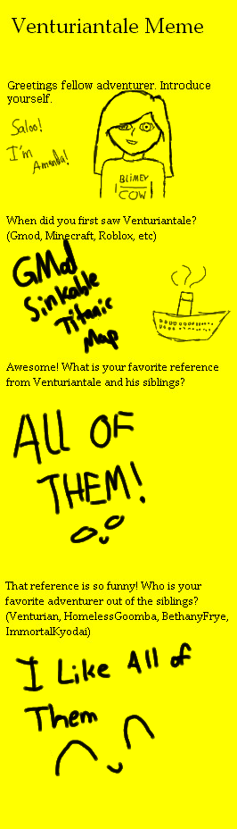 VenturianTale meme by ClaraDerps on DeviantArt