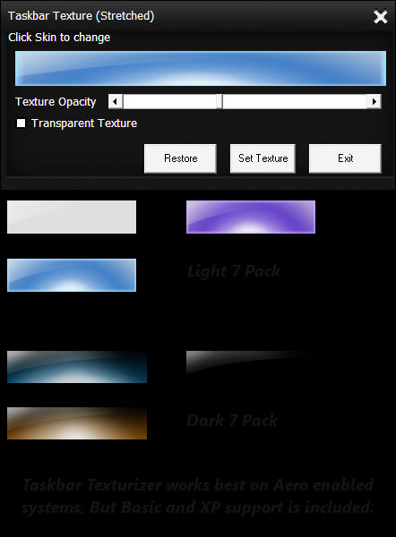 Taskbar Texturizer .2 by SuprVillain on DeviantArt