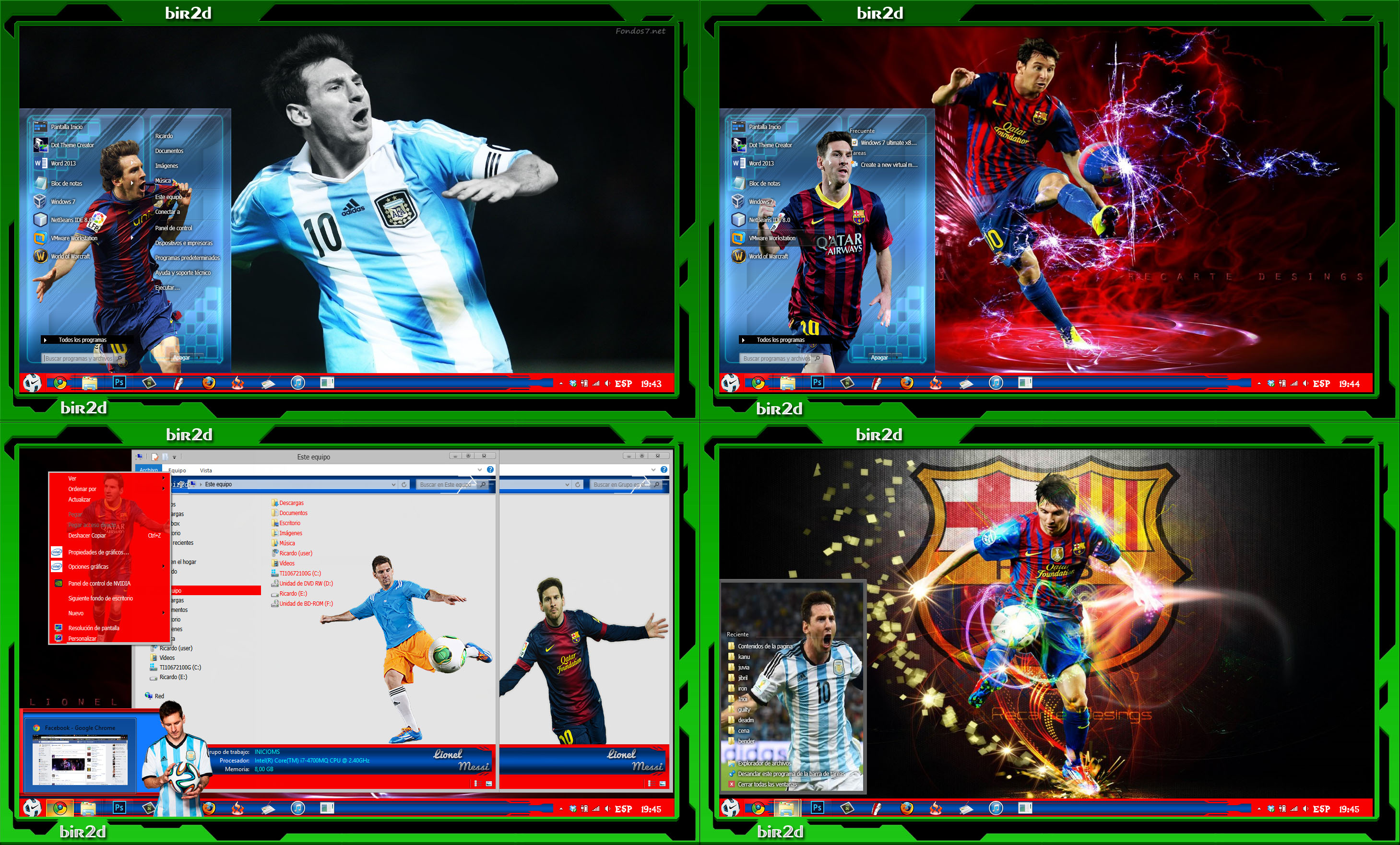 Thema windows8,8.1 Lionel Messi by bir2d on DeviantArt
