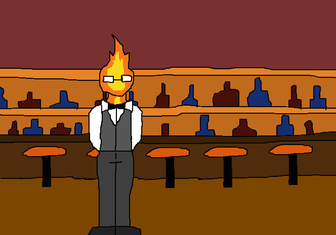 Grillby by JuniorKittyArts on DeviantArt