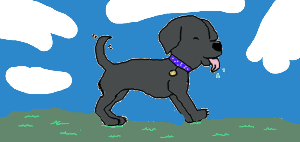 Eli The Labrador (Cartoon Form) by ThePikachchu on DeviantArt