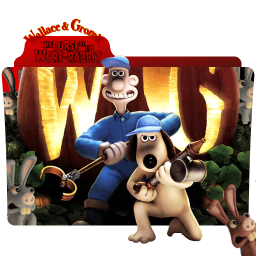 The Curse of the Were-Rabbit (2005) Folder Icon by thatblondude on ...