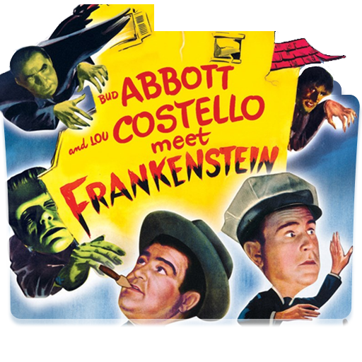 Abbott and Costello Meet Frankenstein Folder Icon by thatblondude on DeviantArt
